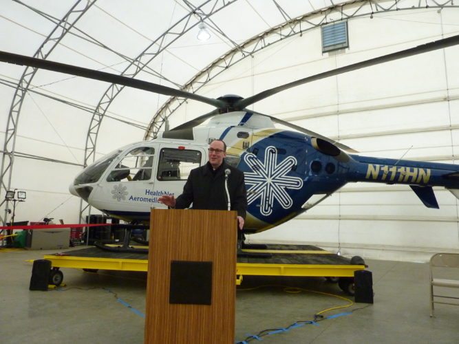 HealthNet Helicopter Service Lands in Marshall County | News, Sports ...